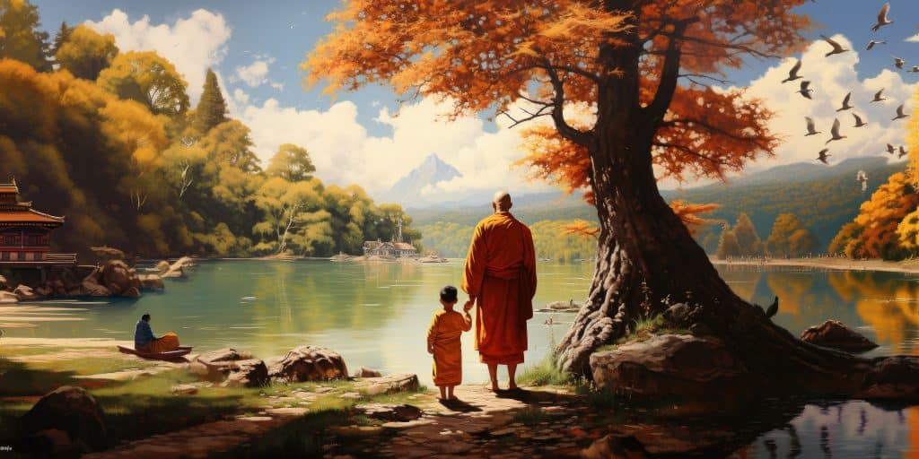 Jampa und der Weise des stillen Teichs